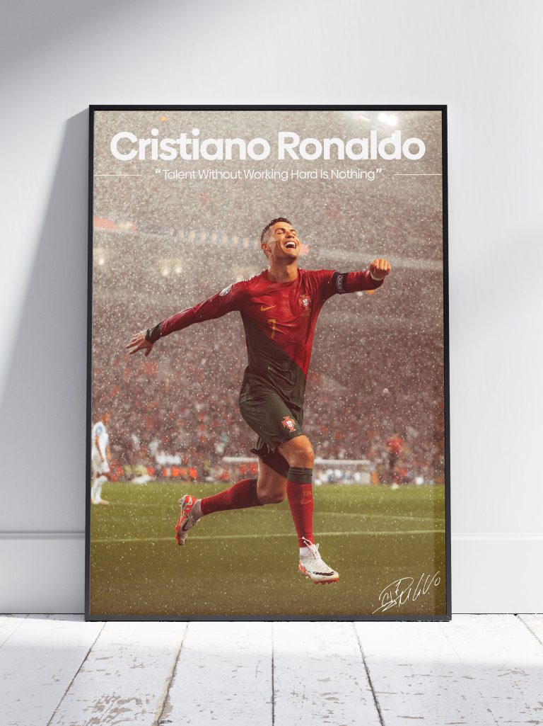 Cristiano Ronaldo Football Posters