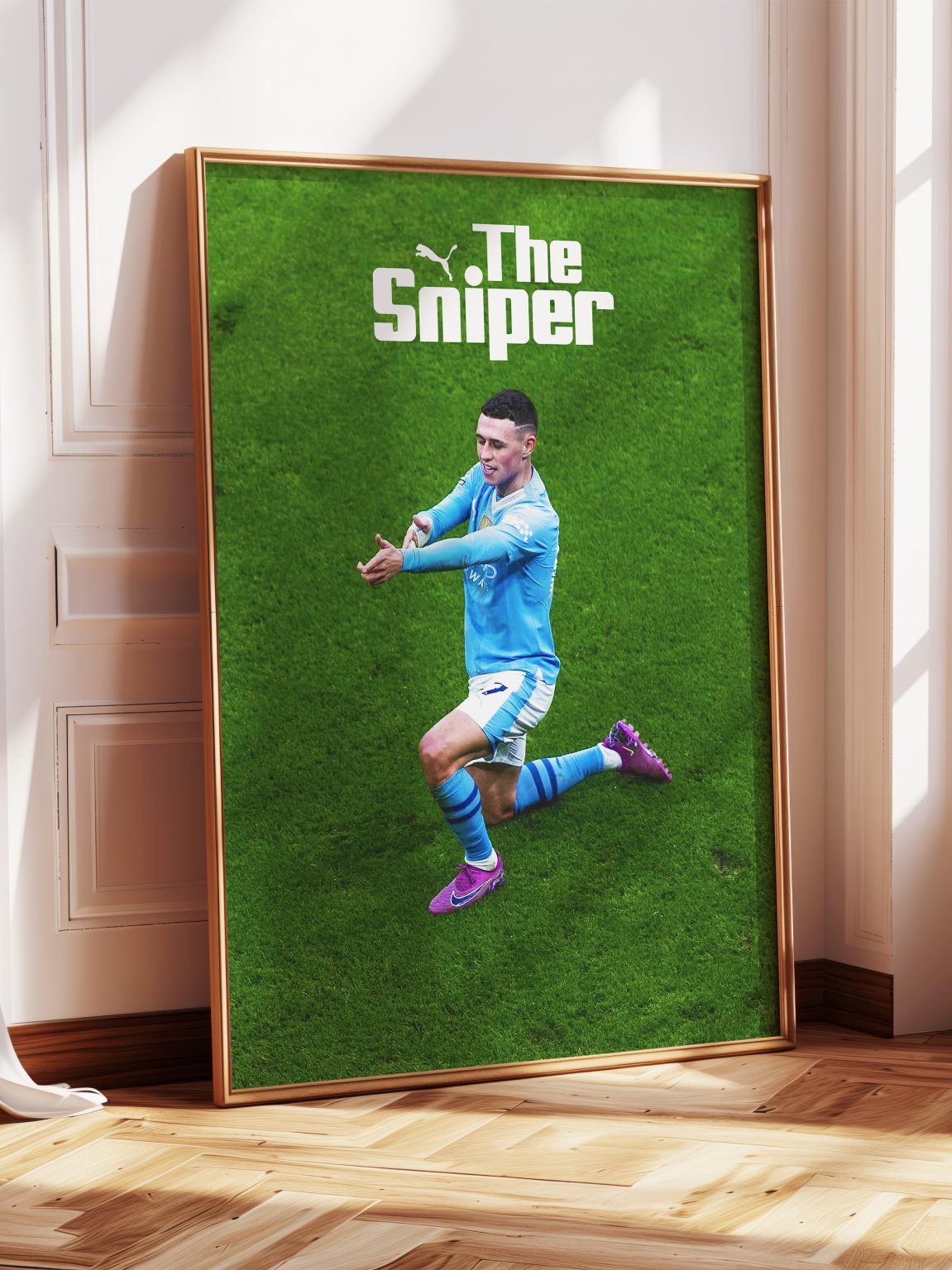 Phil Foden “The Sniper” Poster