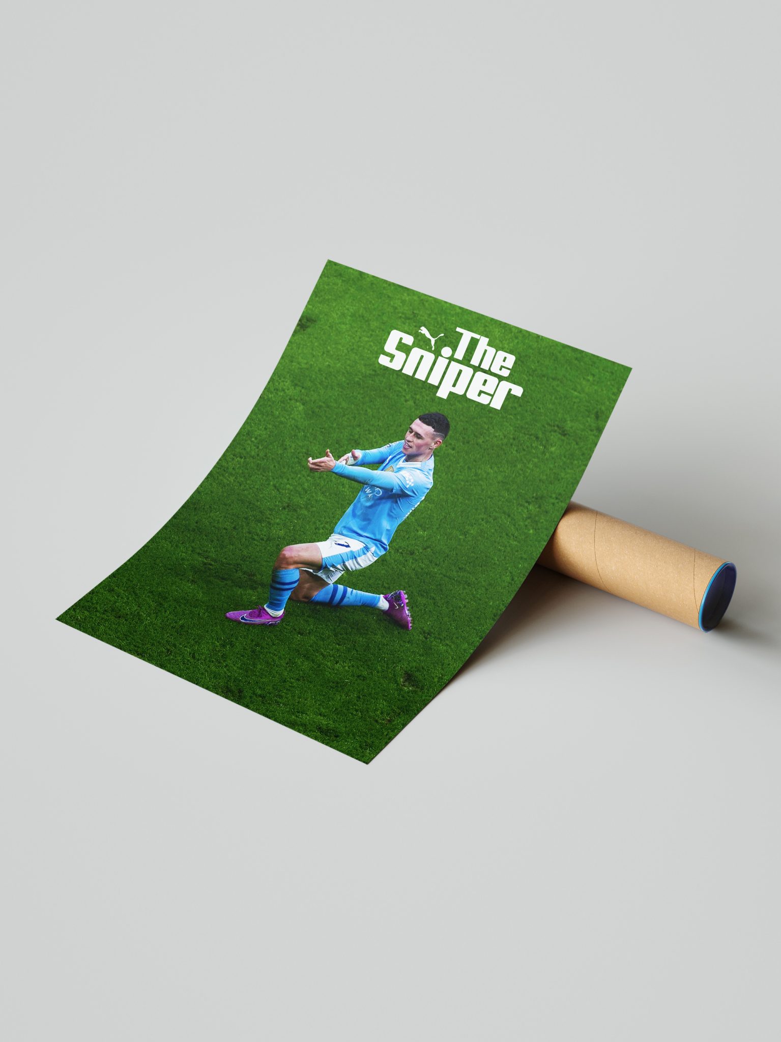 Phil Foden “The Sniper” Poster