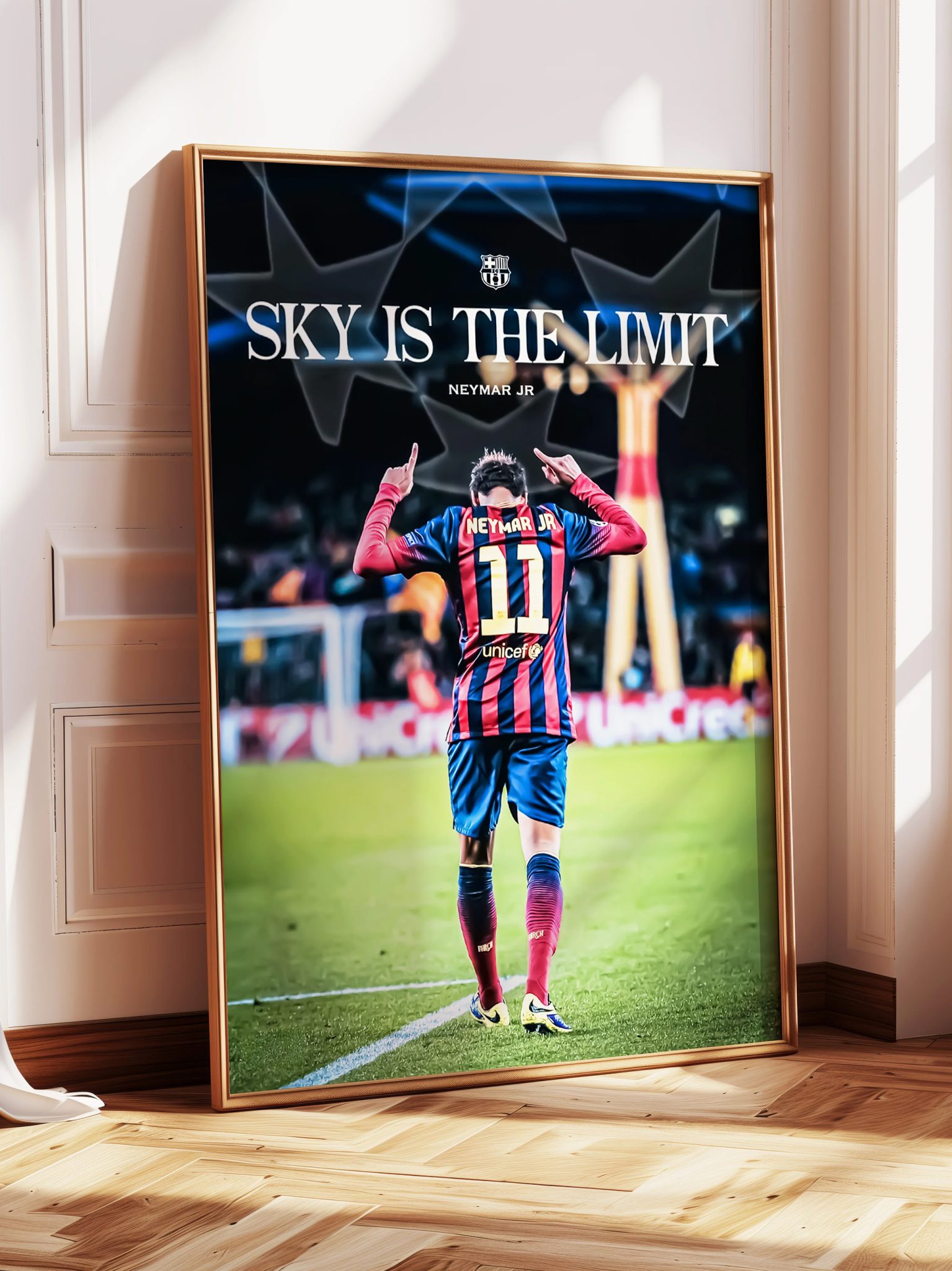 Neymar Jr Football Posters
